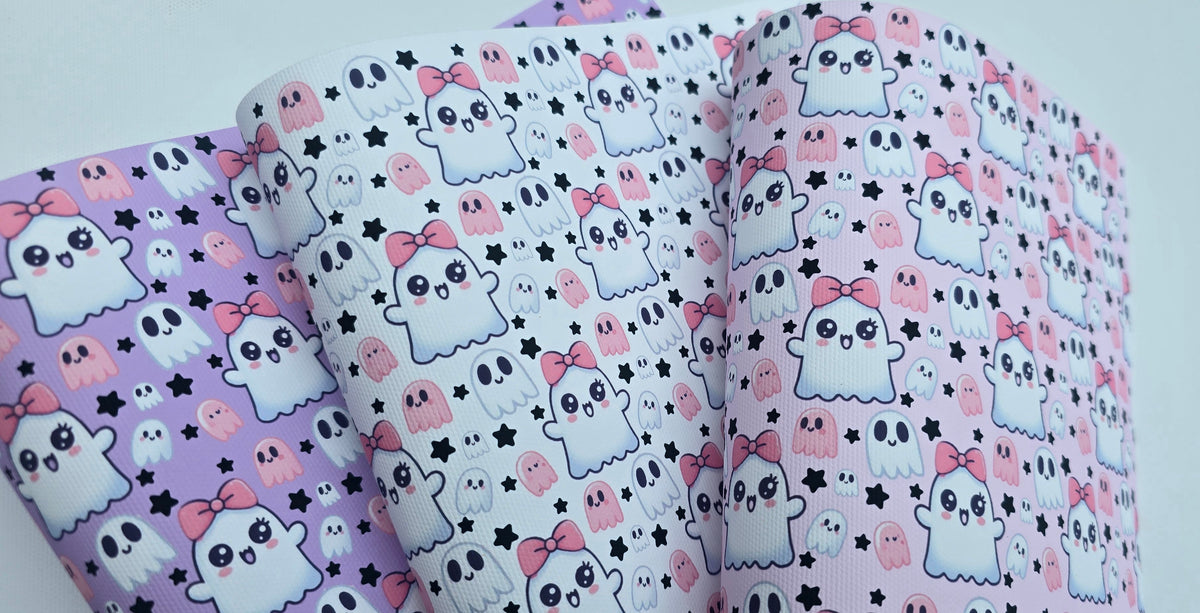 Pastel printed ghost bundle – Pixie Dot Craft Supplies