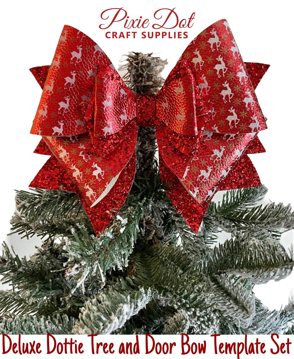 Tree and Door Deluxe Dottie Template (24cm tail to tail) – Pixie Dot Craft Supplies