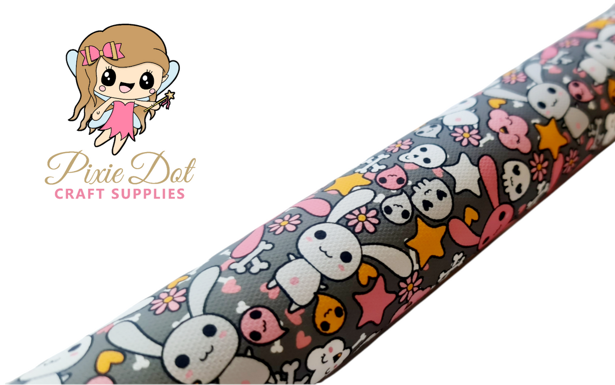 Skull bunnies – Pixie Dot Craft Supplies