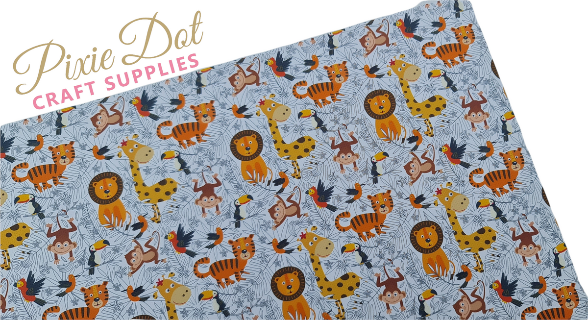 Jungle print – Pixie Dot Craft Supplies