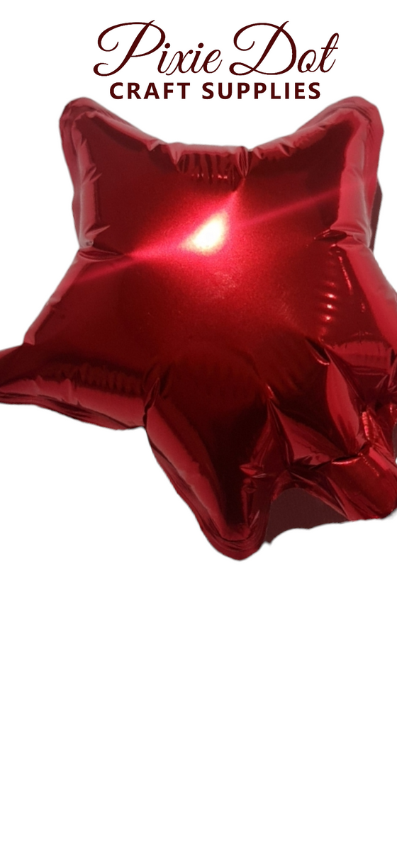 Red Star Balloons – Pixie Dot Craft Supplies