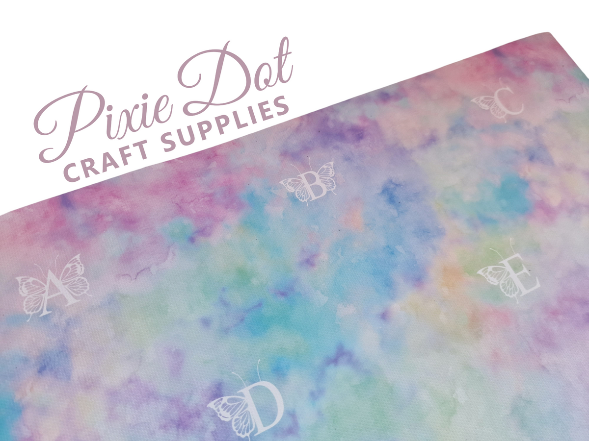 Buttetfly pastel alphabet – Pixie Dot Craft Supplies