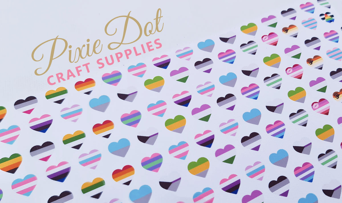Pride Flags Collection – Pixie Dot Craft Supplies