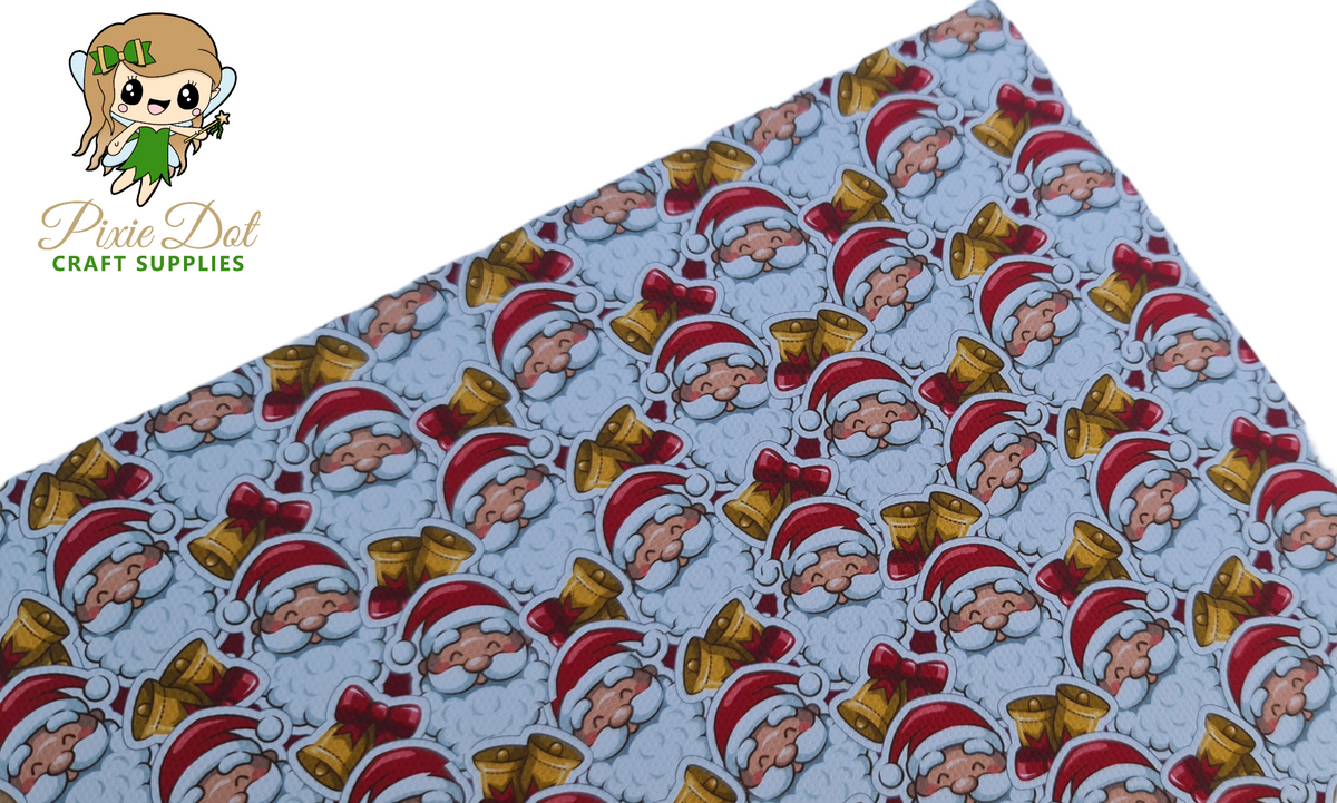 Santa Christmas Bells – Pixie Dot Craft Supplies
