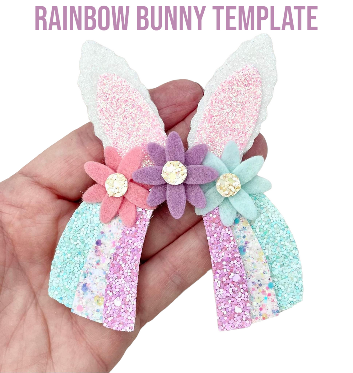 Bunny RainBow Templates – Pixie Dot Craft Supplies